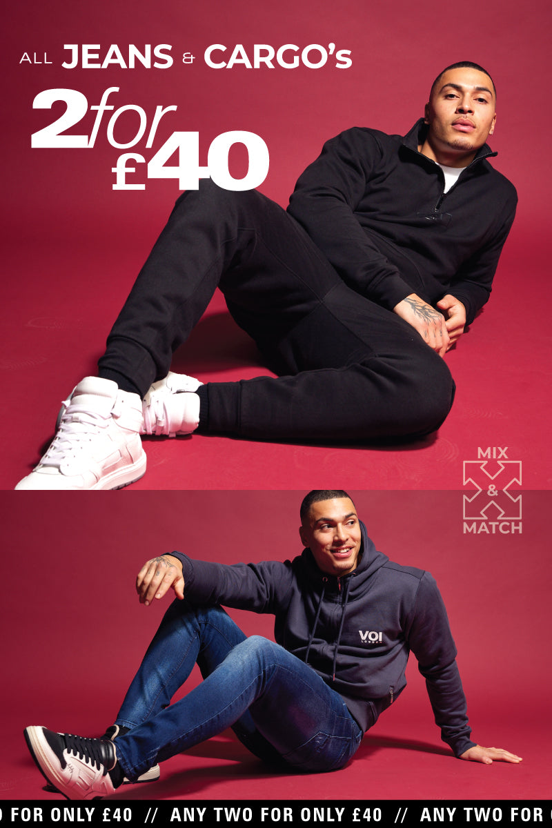 Voi London Shop Now | Mens Jeans, Tracksuits, Clothing, Accessories